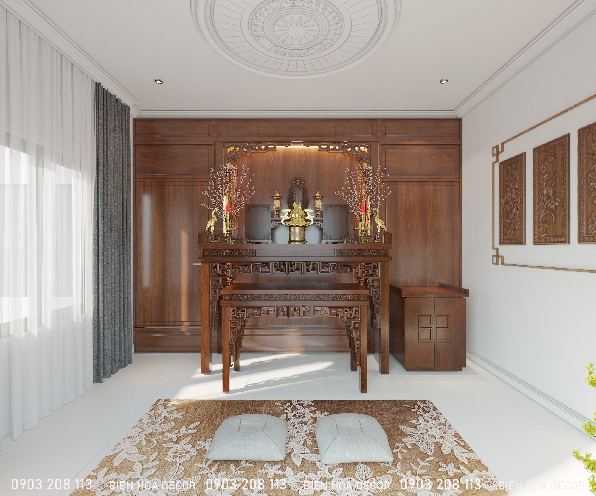 Thiết Kế Phòng Thờ